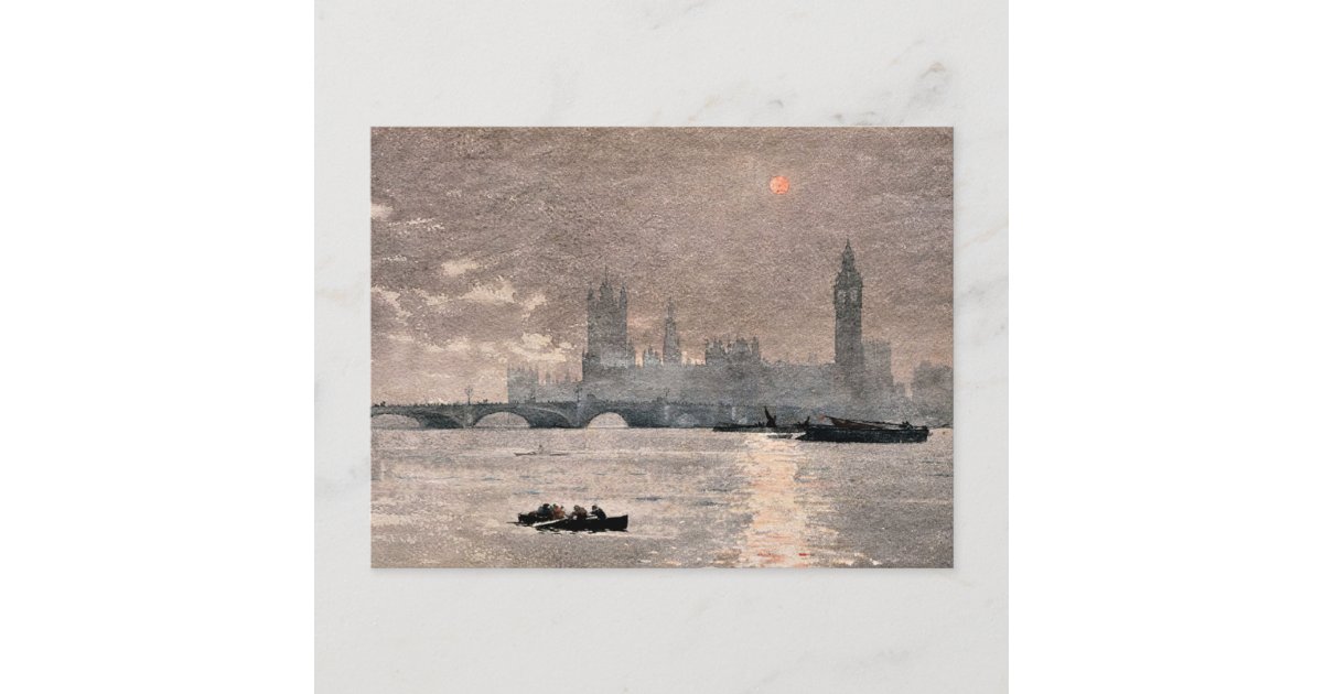 Winslow Homer - The House of Parliament Postcard | Zazzle