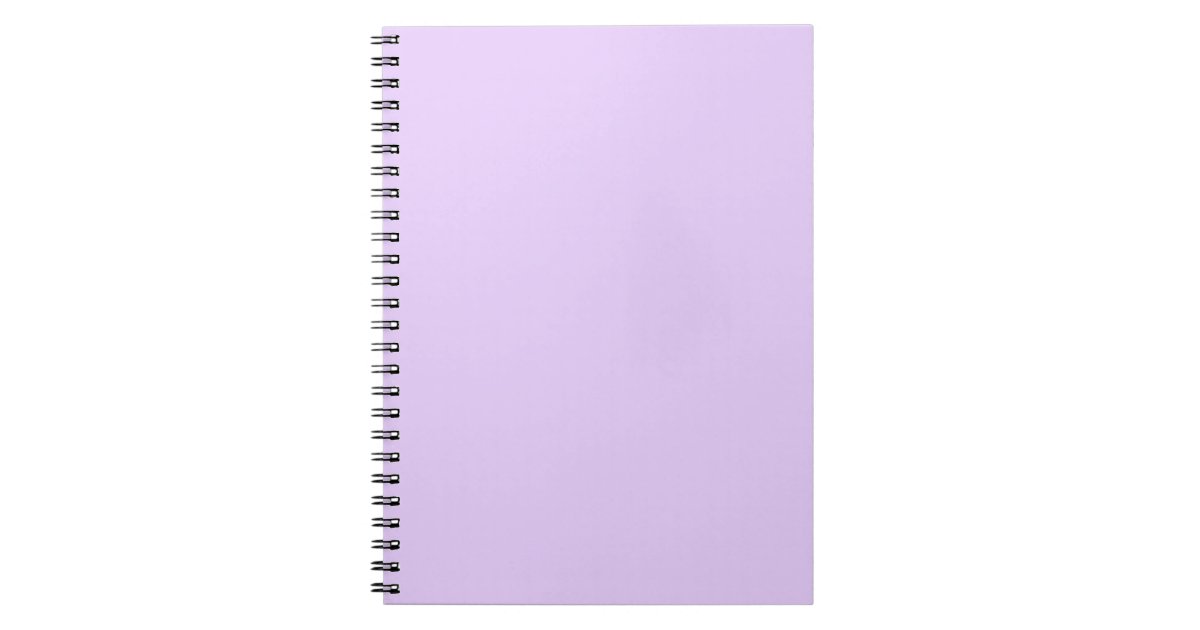 Winsome Orchid Violet Pastel Purple 2015 Color Notebook | Zazzle