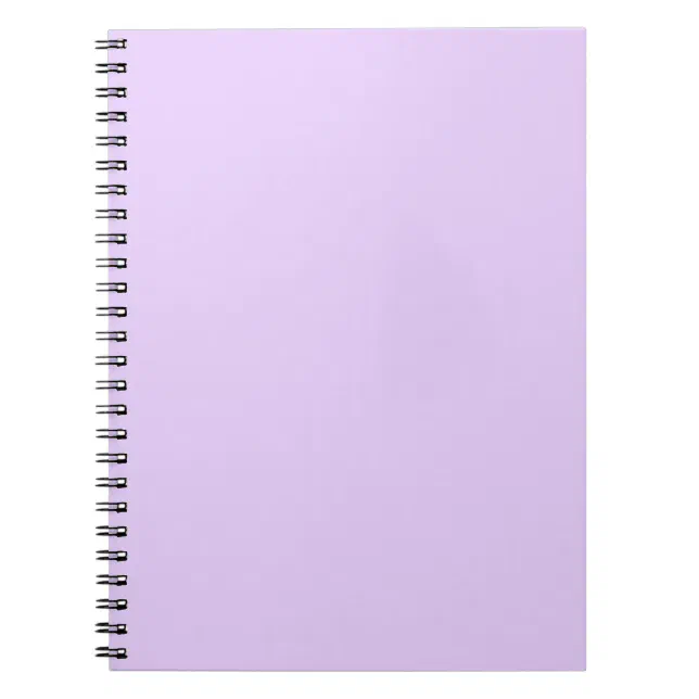 Winsome Orchid Violet Pastel Purple 2015 Color Notebook | Zazzle