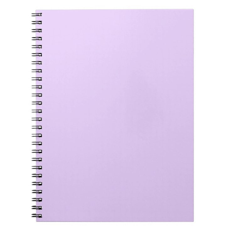 Winsome Orchid Violet Pastel Purple 2015 Color Notebook | Zazzle