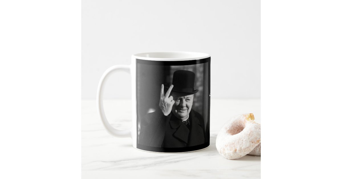 Winston Churchill Mug - Quote 18 | Zazzle