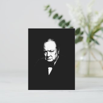 Winston Churchill Postcard | Zazzle