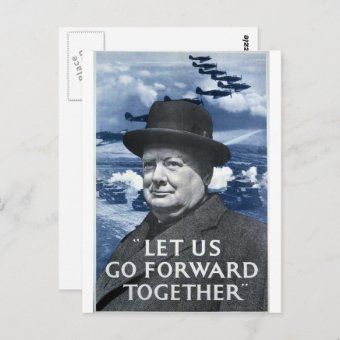 Winston Churchill Postcard | Zazzle
