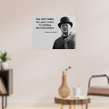 Winston Churchill Poster | Zazzle
