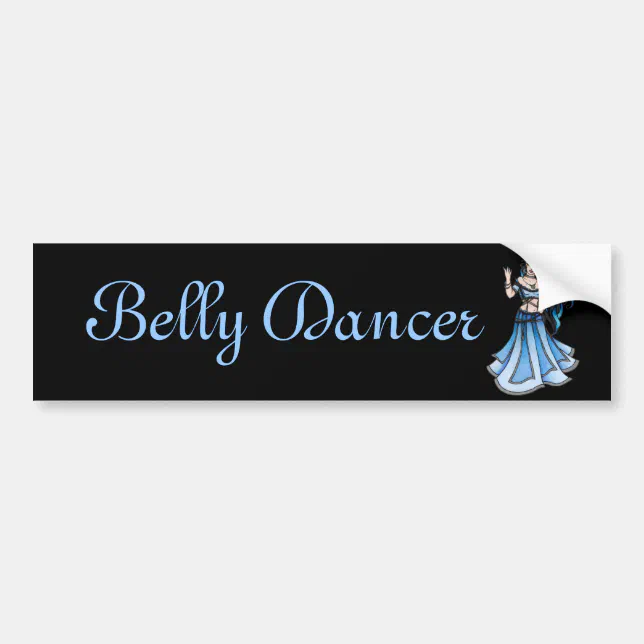 Winter Belly Dancer Sticker | Zazzle
