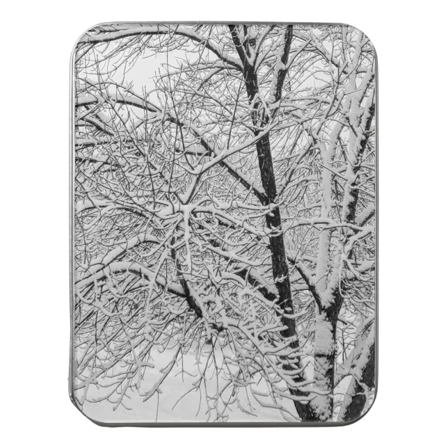 Winter Blizzard Snowy Tree Nature Photography Jigsaw Puzzle | Zazzle