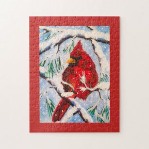Cardinal Jigsaw Puzzles | Zazzle
