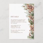 Winter Details Card | Zazzle