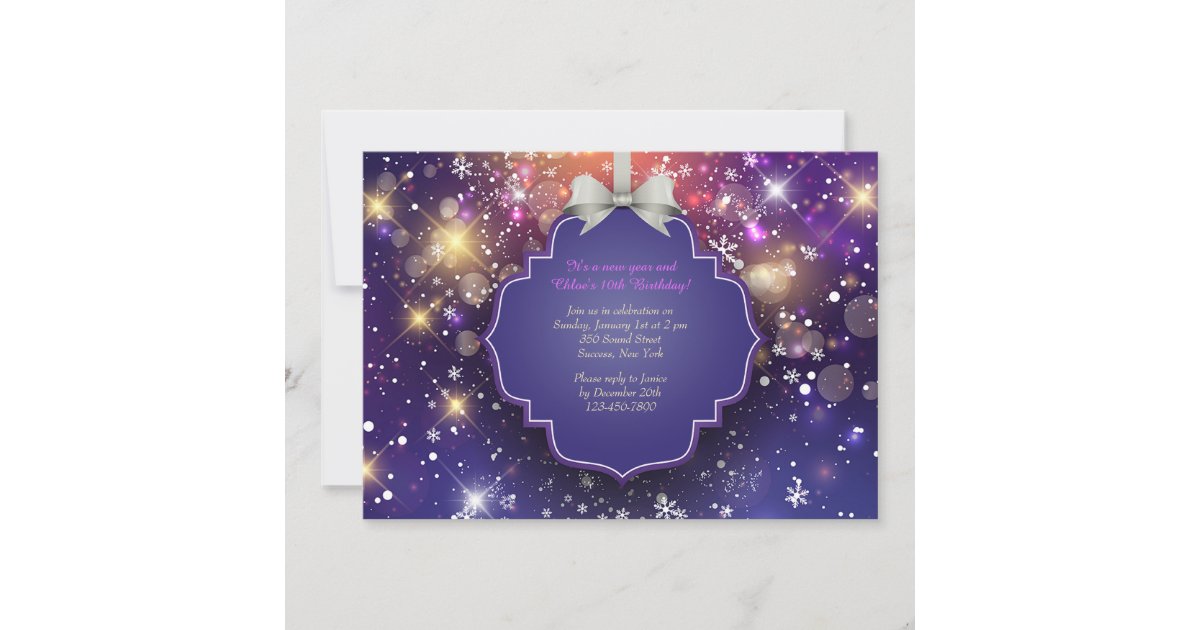 Winter Extravaganza Invitation | Zazzle