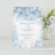 Winter Falling Snow Forest Rustic Elegant Wedding Invitation | Zazzle