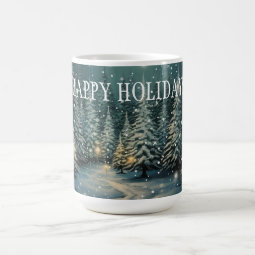 Winter Forest Coffee Mug | Zazzle