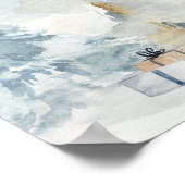 Winter forest Gender reveal Boy or Girl chart | Zazzle