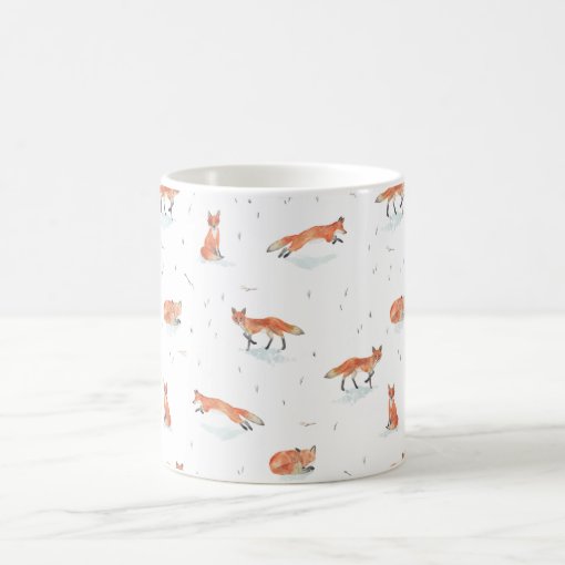 Winter Fox Coffee Mug | Zazzle