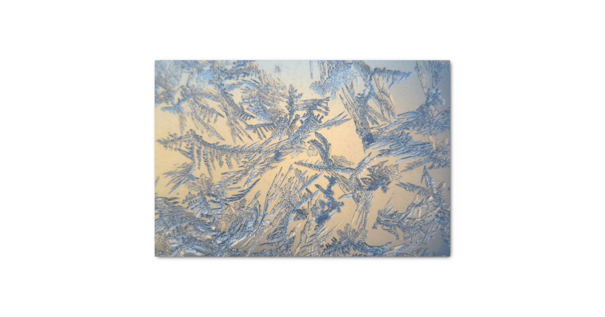 Winter frost tissue paper | Zazzle