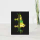 Winter Games Funny Mountain Snowboarding Pine Tree Card | Zazzle