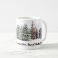 Winter Holiday / Happy Solstice Mug | Zazzle