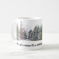 Winter Holiday / Happy Solstice Mug | Zazzle