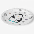 Winter Penguin Paper Plates | Zazzle