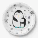 Winter Penguin Paper Plates | Zazzle