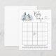 winter polar bear Baby bingo game | Zazzle