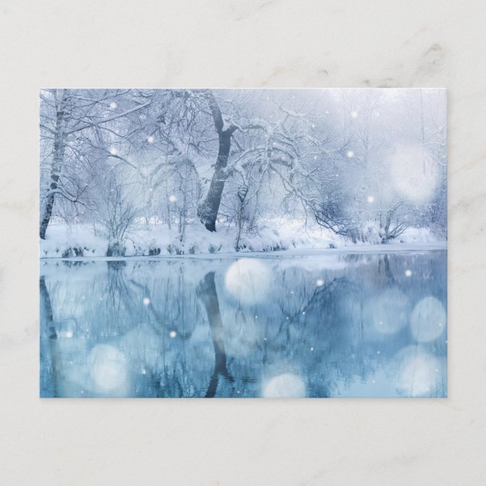 Winter Postcard | Zazzle.com