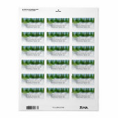 Winter scene address labels | Zazzle
