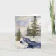 Winter Scene Note Cards | Zazzle