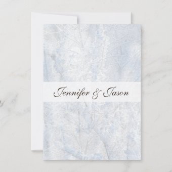 Winter Snow Camo Elegant Wedding Invitations | Zazzle