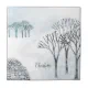Winter Snow Landscape Personalized Ceramic Tile | Zazzle