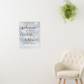 Winter Snow Signature Script Wedding Welcome Sign | Zazzle
