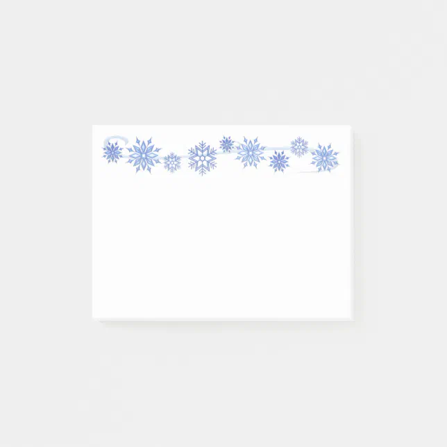 Winter Snowflakes Post-it-Notes Post-it Notes | Zazzle