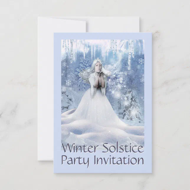 Winter Solstice Party Invitation | Zazzle