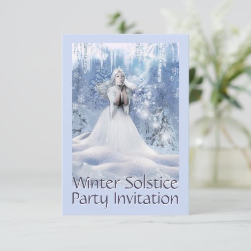 Winter Solstice Party Invitation | Zazzle