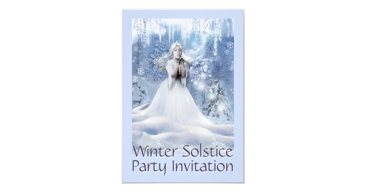 Winter Solstice Party Invitation | Zazzle.com