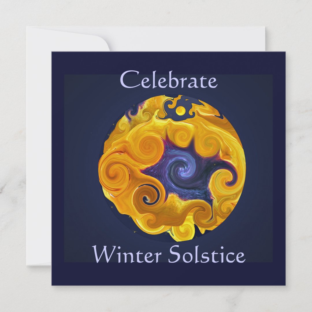 Winter Solstice Party Invitation | Zazzle