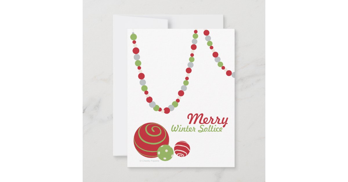 Winter Solstice Photo Card | Zazzle