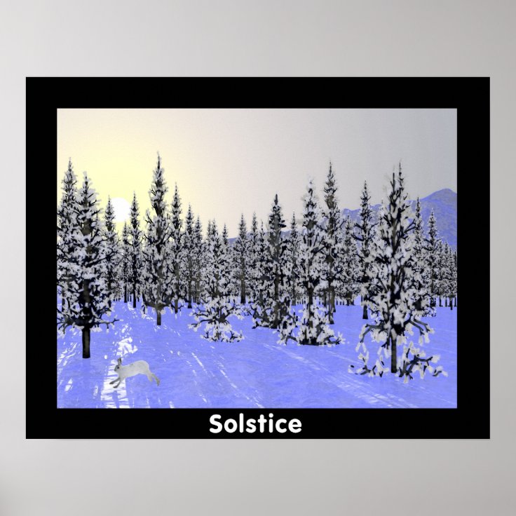 Winter Solstice Poster | Zazzle