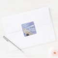 Winter solstice square sticker | Zazzle