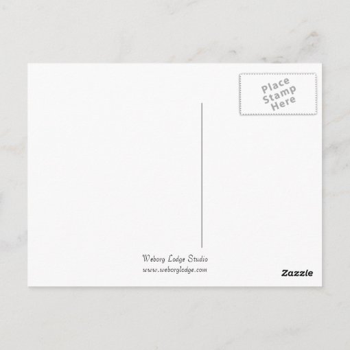 Winter Storm Warning Postcard | Zazzle