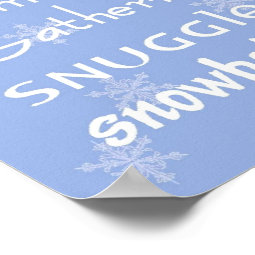 Winter Theme Poster | Zazzle