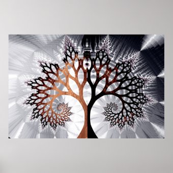 Winter Tree Poster | Zazzle