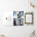 Winter Trifold Wedding Invitation | Zazzle