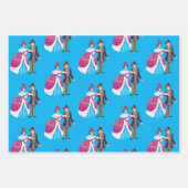 Winter walk wrapping paper sheets | Zazzle