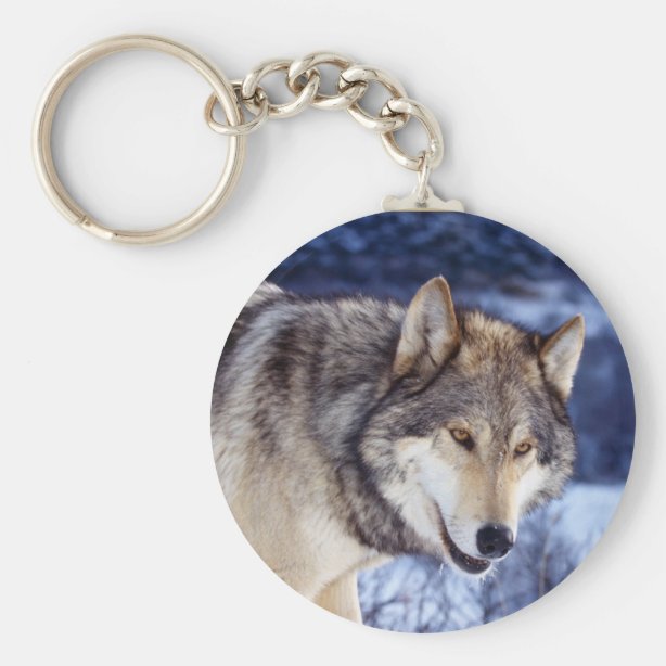 Wolf Keychains - No Minimum Quantity | Zazzle