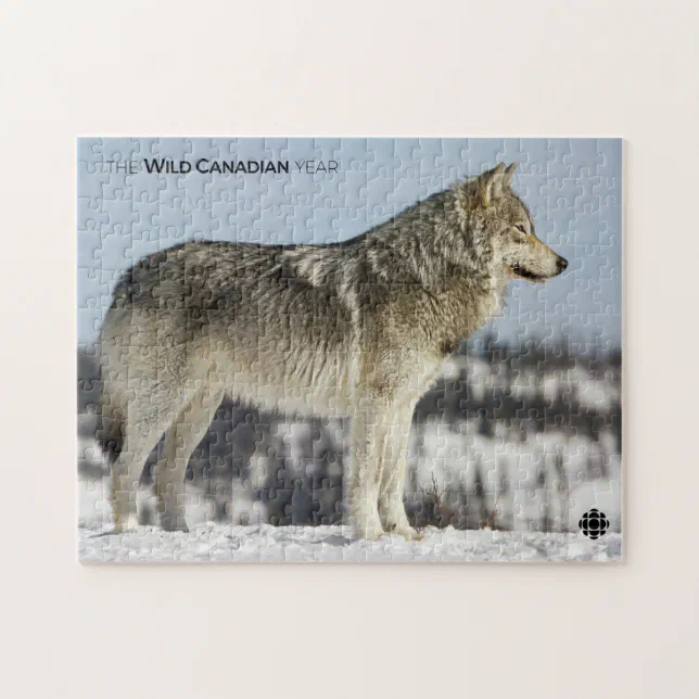 Winter - Wolf Jigsaw Puzzle | Zazzle