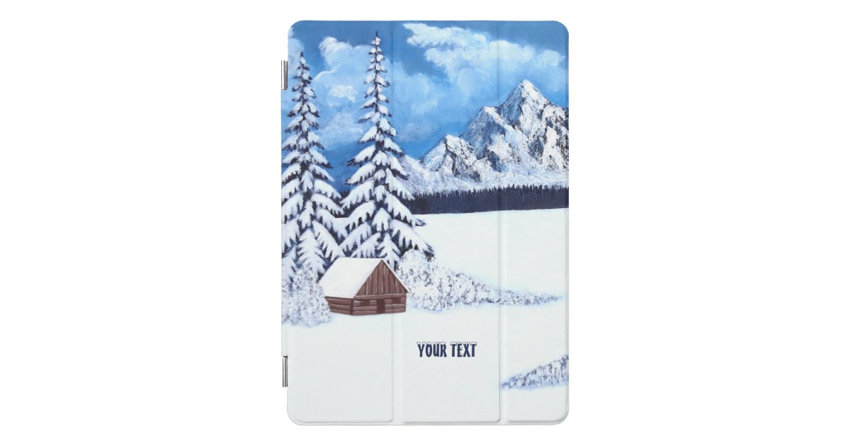 Winter Wonder Scene iPad Cover | Zazzle