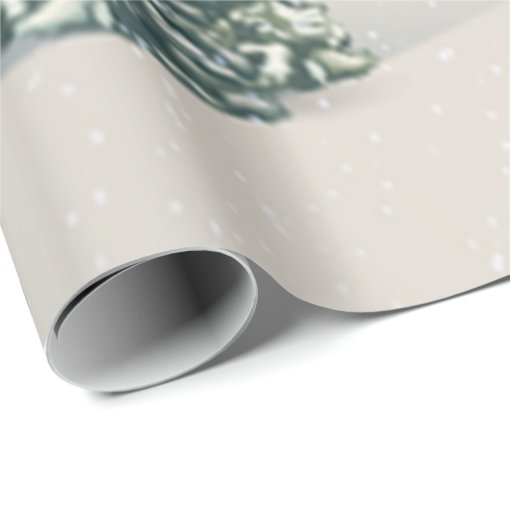 Winter Wonderland, Forest,Snow Holiday Wrapping Paper | Zazzle