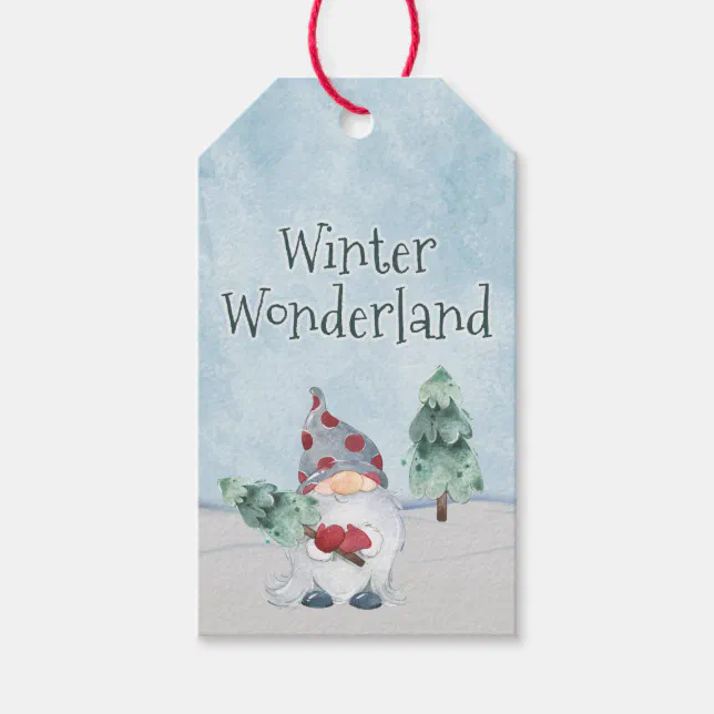 Winter Wonderland Gift Tags | Zazzle