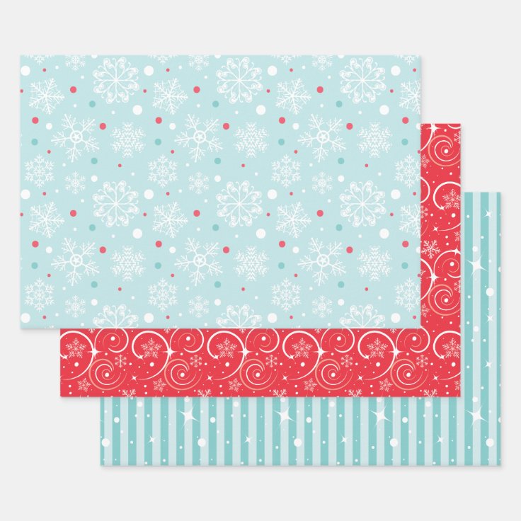 Winter Wonderland Holiday Christmas Wrapping Paper Sheets | Zazzle