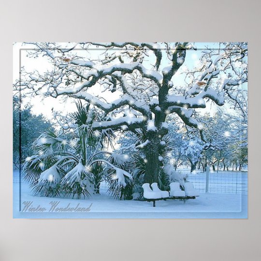 winter wonderland Poster | Zazzle.com